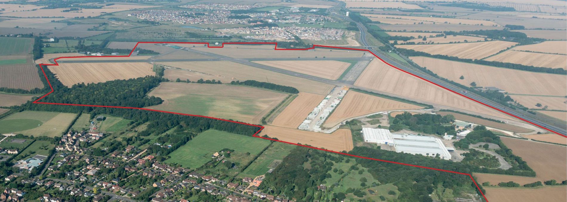 Bourn Airfield, near Cambridge. — Rummey design